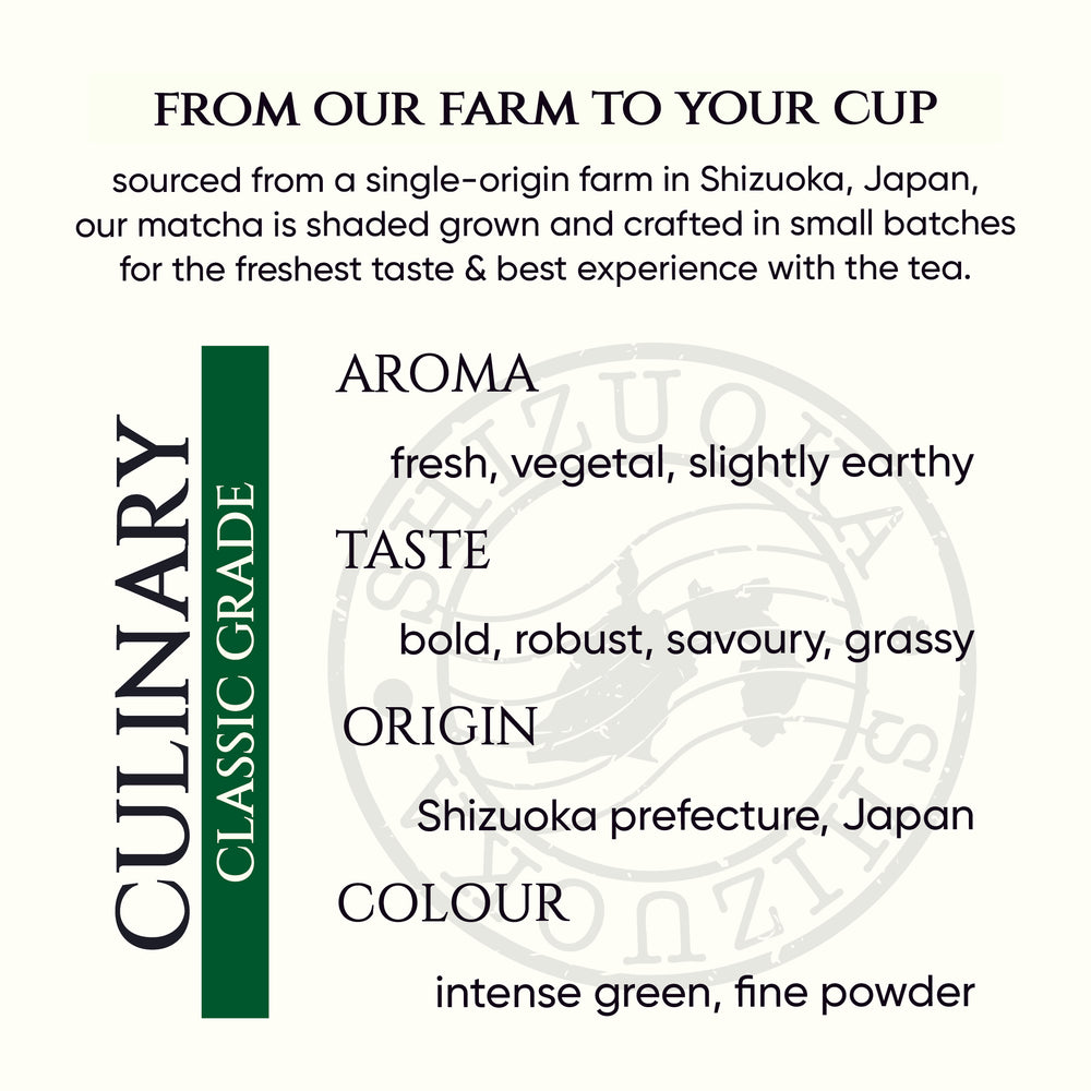 Culinary Matcha | Japanese Green Tea Powder from Tencha