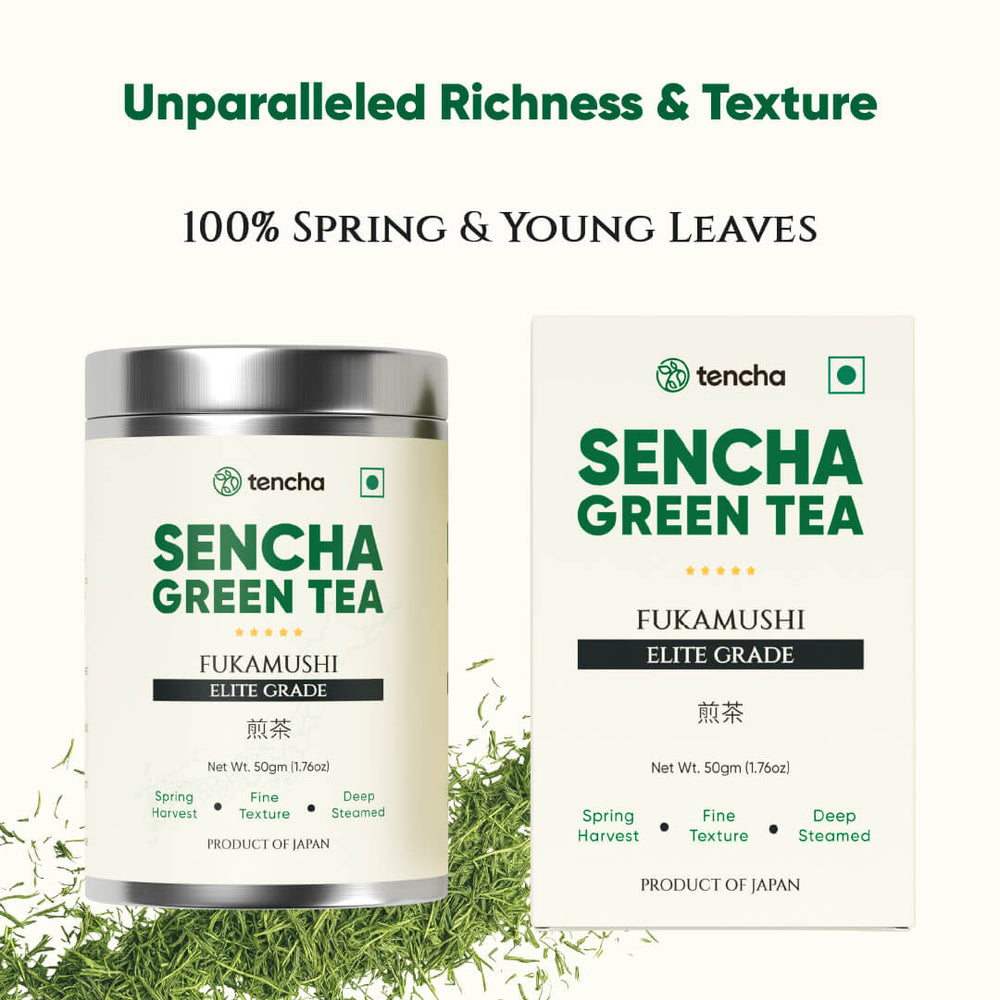 Buy Premium Japanese Matcha Green Tea Online | Tencha India