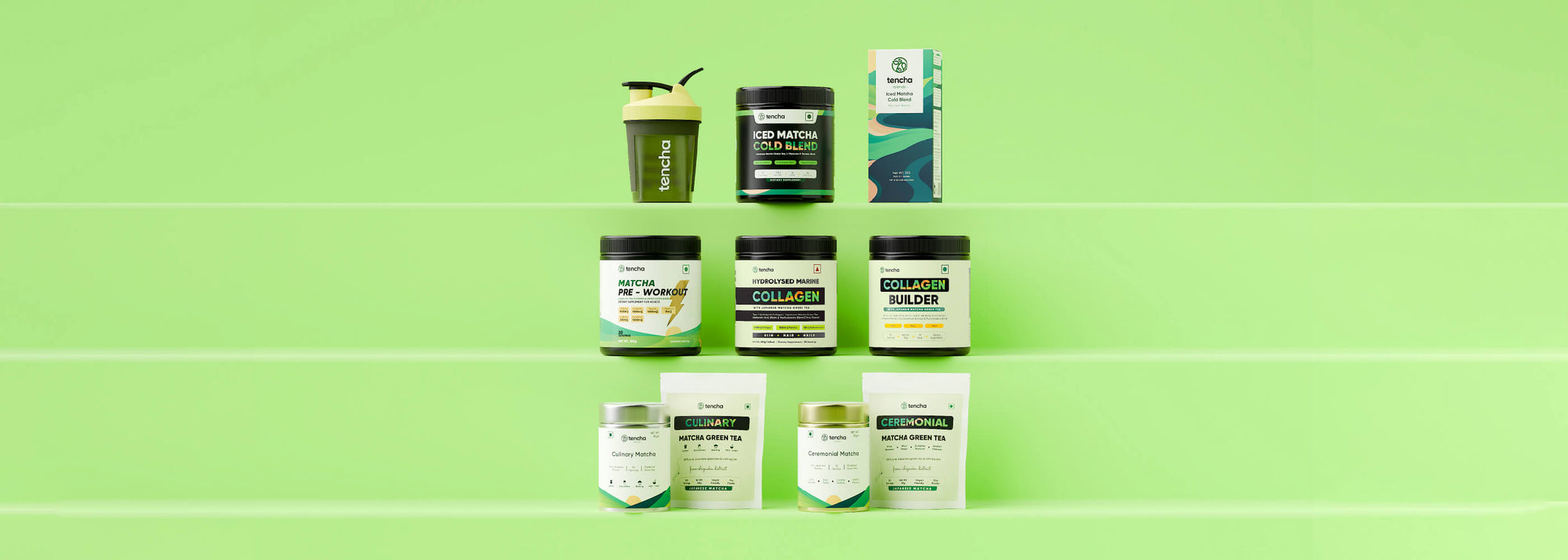 Buy Premium Japanese Matcha Green Tea Online | Tencha India