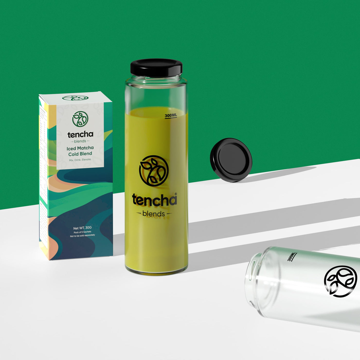 Iced Matcha | Japanese Green Tea For Energy & Focus - Tencha